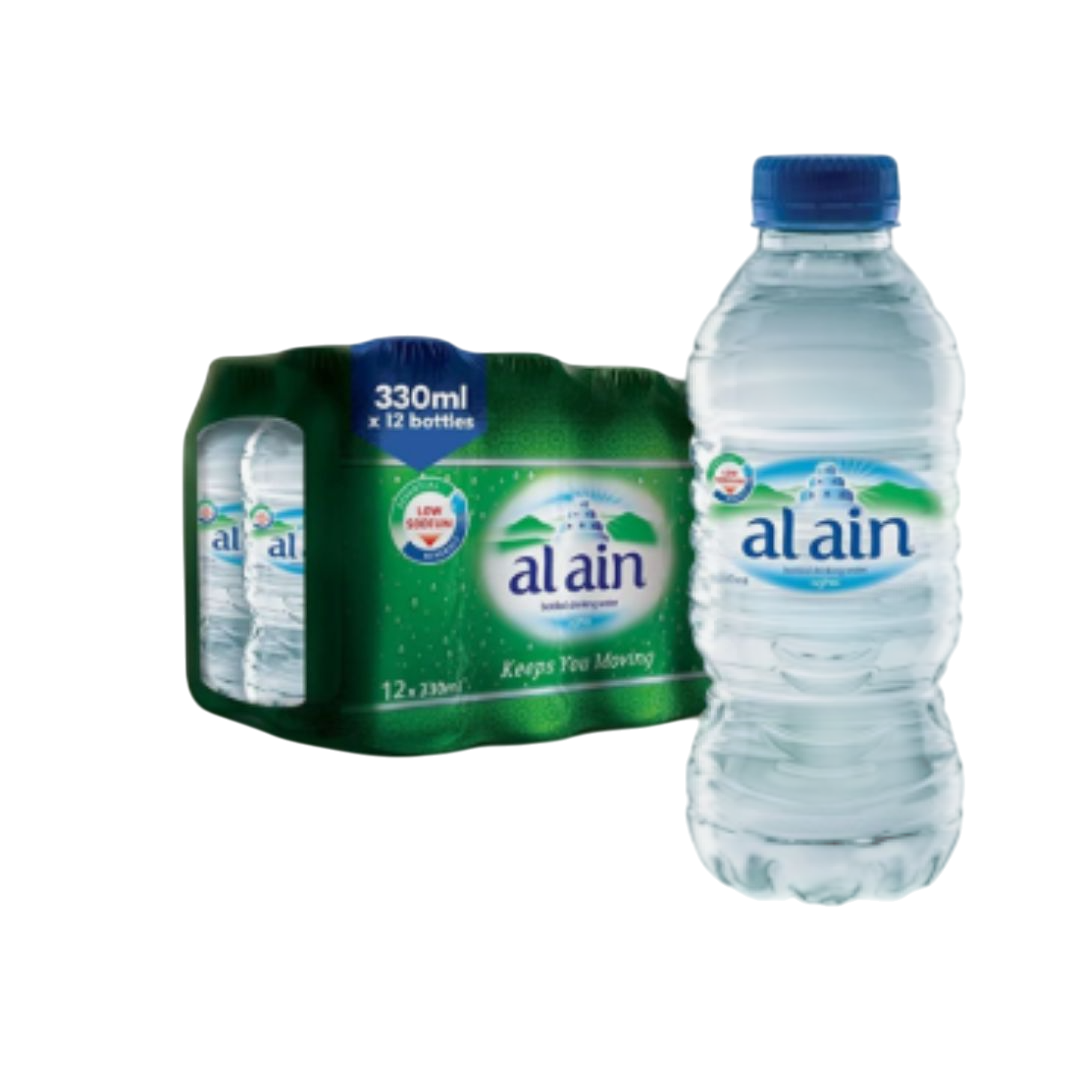 AL AIN WATER MINERAL STILL GLASS BOTTLE 750 ML|Waynik By Safco