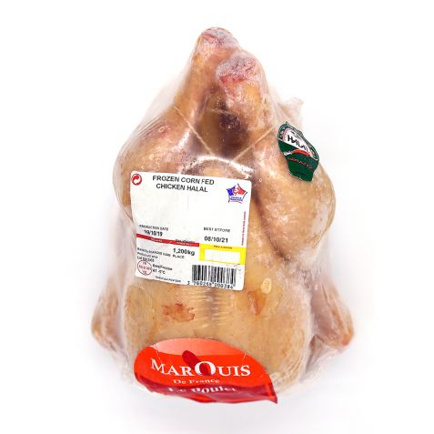 MARQUIS CORNFED CHICKEN WHOLE 1.2KG Online | Waynik By Safco