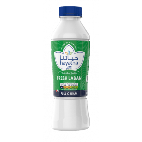HAYATNA FRESH FULL CREAM LABAN 340ML Online | Waynik By Safco