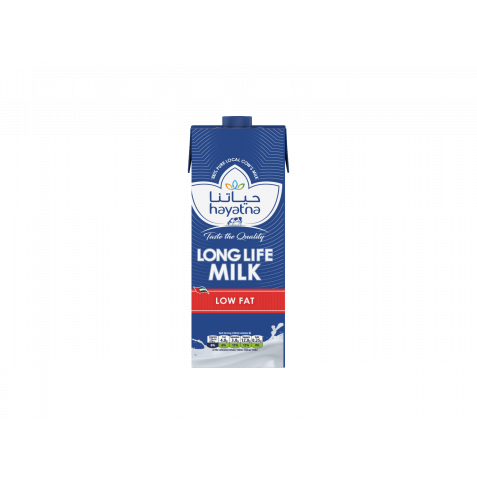 HAYATNA UHT LOW FAT MILK 1LTR Online | Waynik By Safco