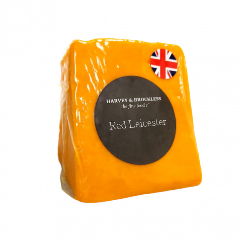 HARVEY & BROCKLESS RED LEICESTER CHEESE 200GM Waynik By Safco