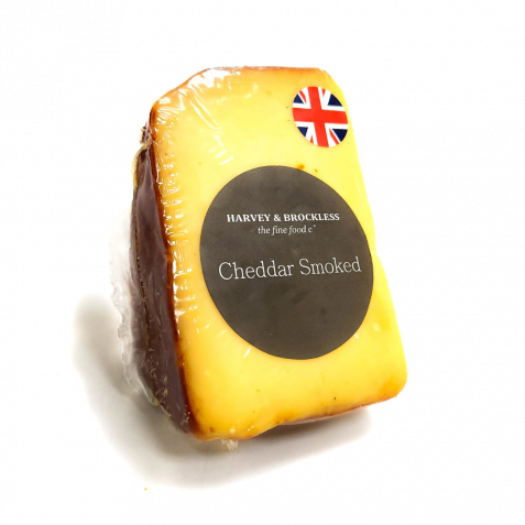 HARVEY & BROCKLESS SMOKED CHEDDAR CHEESE 200GM Waynik By Safco