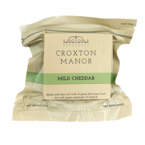 CROXTON MANOR MILD CHEDDAR CHEESE 200GM Online | Waynik By Safco