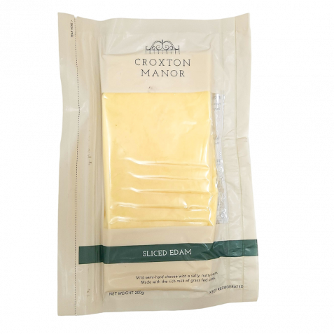 CROXTON MANOR EDAM CHEESE SLICES 200GM Online | Waynik By Safco