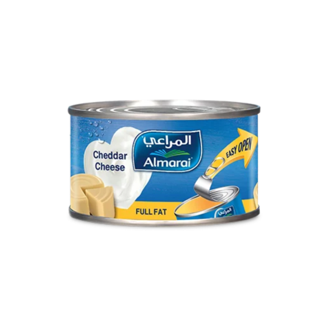 ALMARAI CHEDDAR CHEESE FULL FAT (TIN) 200GM Online | Waynik By Safco