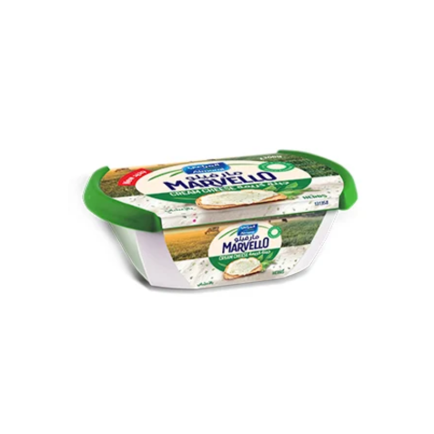 ALMARAI MARVELLO HERB CREAM CHEESE TUB 200GM Online | Waynik By Safco