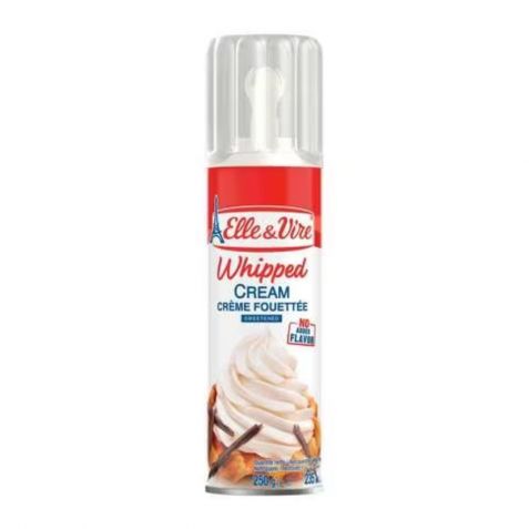 ELLE&VIRE FOUETTEE WHIPPING CREAM SPRAY 250ML | Waynik Safco