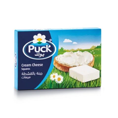 PUCK CREAM CHEESE SQUARES 432GM