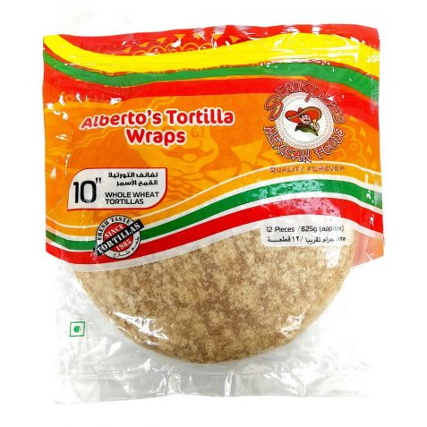 SENOR PEPE'S FLOUR TORTILLA 10 WHOLE WHEAT 1 DOZ Waynik By Safco