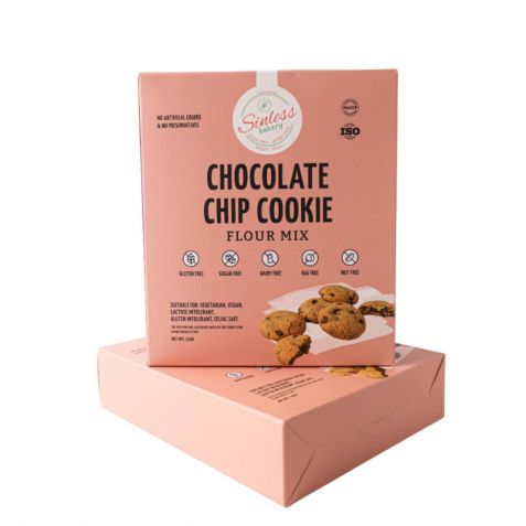 SINLESS BAKERY CHOCOLATE CHIP COOKIE MIX 356GM| Waynik By Safco