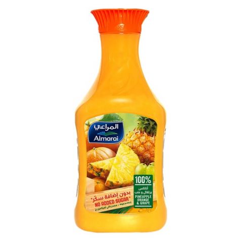 ALMARAI JUICE PINEAPPLE ORANGE & GRAPE 1.4LTR NSA Waynik By Safco