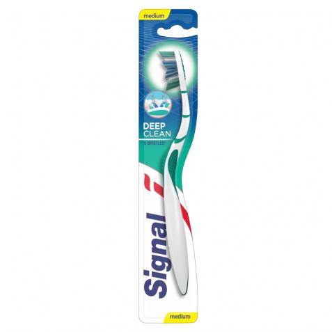 SIGNAL TOOTHBRUSH V-CLEAN MEDIUM Online | Waynik By Safco