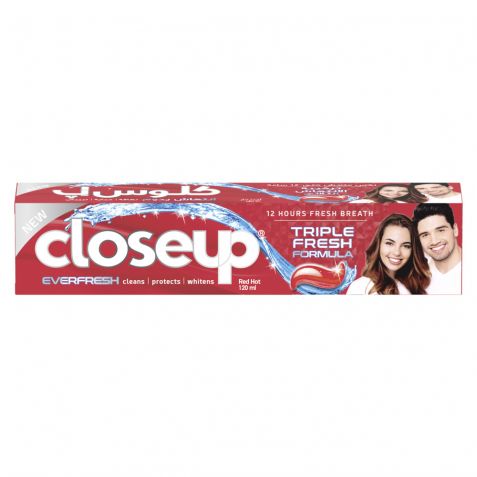 CLOSEUP TOOTHPASTE RED HOT 120ML Online | Waynik By Safco
