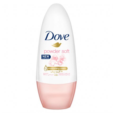 DOVE WOMEN ANTIPERSPIRANT ROLL-ON POWDER SOFT 50ML Waynik By Safco
