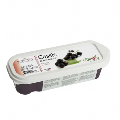 LA FRUITIERE BLACKCURRANT PUREE 1KG | Waynik By Safco