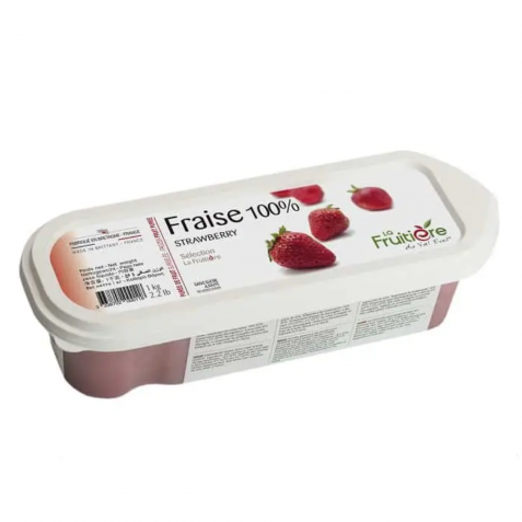 LA FRUITIERE STRAWBERRY PUREE 1KG