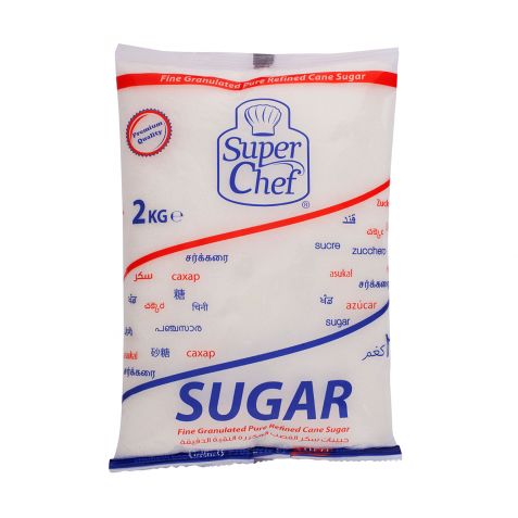 SUPER CHEF WHITE SUGAR 6X2KG | Waynik
