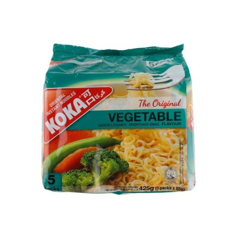 KOKA VEGETABLE NOODLES 5X85GM Online | Waynik By Safco