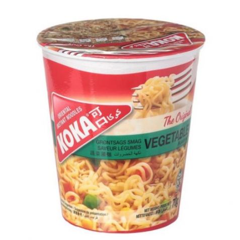 KOKA CUP VEGETABLE NOODLES 70GM Online | Waynik By Safco