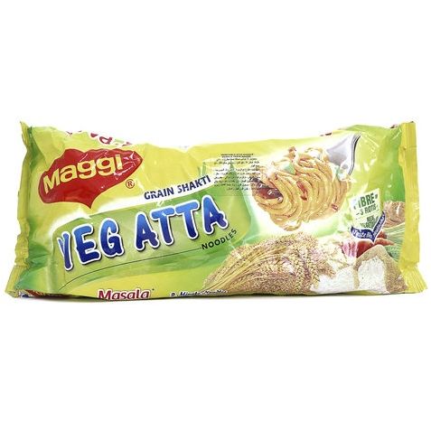 MAGGI VEGETABLE ATTA NOODLES MASALA 320GM Online | Waynik By Safco