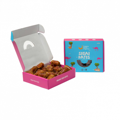 HAPPY EARTH ORGANIC SEGAI DATES 500GM Online | Waynik By Safco