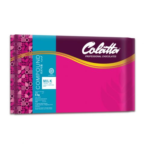 COLATTA MILK CHOCOLATE BLOCK COMPOUND 5KG| Waynik By Safco