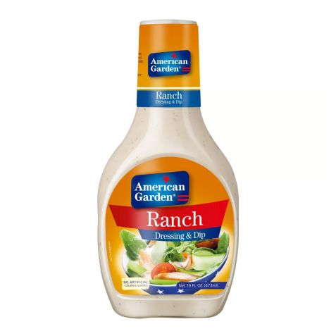 AMERICAN GARDEN CREAMY RANCH DRESSING 16OZ Online | Waynik By Safco
