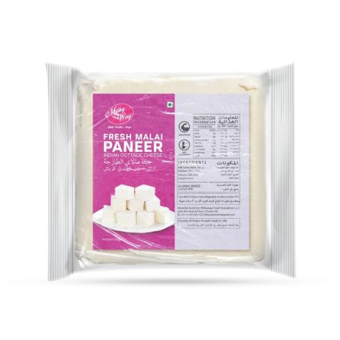 MILKY WAY FRESH MALAI PANEER(IND.COTAGE CHEESE)250G| Waynik By Safco