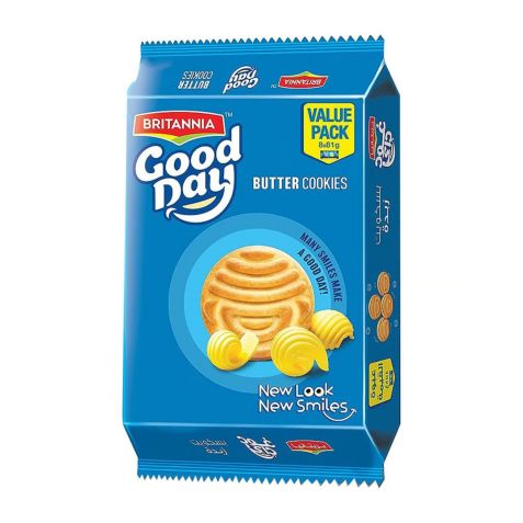 BRITANNIA GOOD DAY BUTTER 8X72GM|Waynik By Safco