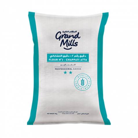GRAND MILLS FLOUR NO.2 CHAPPATI ATTA 10KG Waynik By Safco