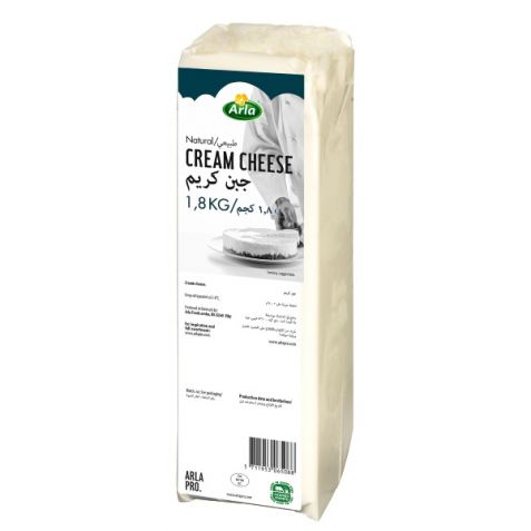 ARLA PRO CREAM CHEESE BLOCK 1.8KG Online | Waynik By Safco