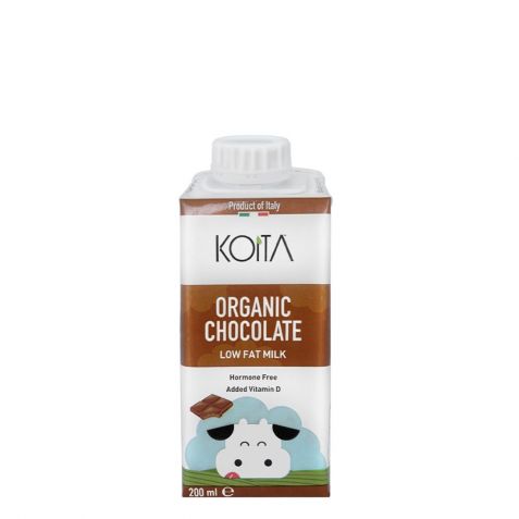 KOITA ORGANIC CHOCOLATE MILK 200ML | Waynik By Safco