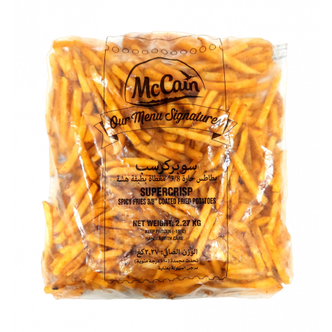 McCAIN FRIES SUPERCRISPS SPICY 5LB Online | Waynik By Safco