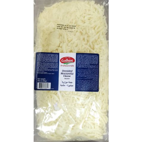GALBANI MOZZARELLA CHEESE SHREDDED 2.27KG