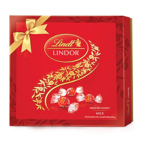 LINDT LINDOR MILK GIFT BOX 225GM Online | Waynik By Safco
