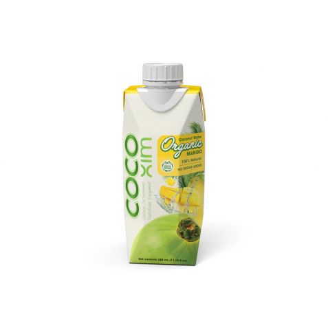 COCOXIM ORGANIC MANGO COCONUT WATER 330ML Online | Waynik By Safco