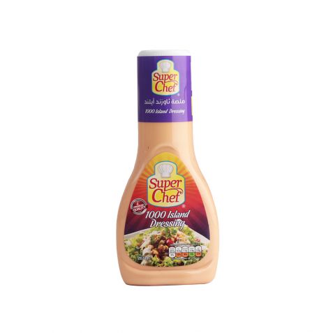 SUPER CHEF DRESSING 1000 ISLAND PET 267ML Online | Waynik By Safco