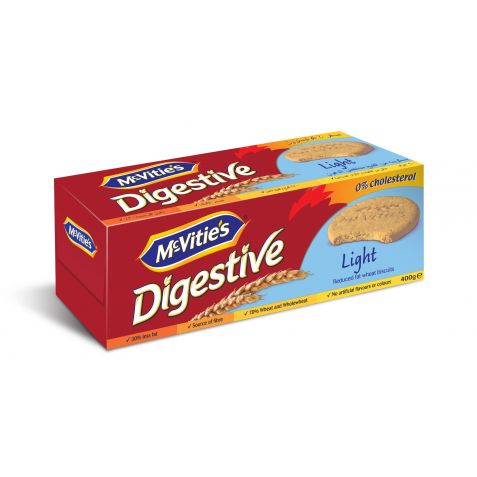 MCVITIES DIGESTIVE LIGHT 400GM Online | Waynik By Safco