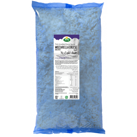 ARLA PRO MOZZARELLA SHREDDED CHEESE 6X2KG Online | Waynik By Safco