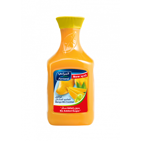 ALMARAI JUICE MANGO & GRAPE NO SUGAR ADDED 1.5LTR