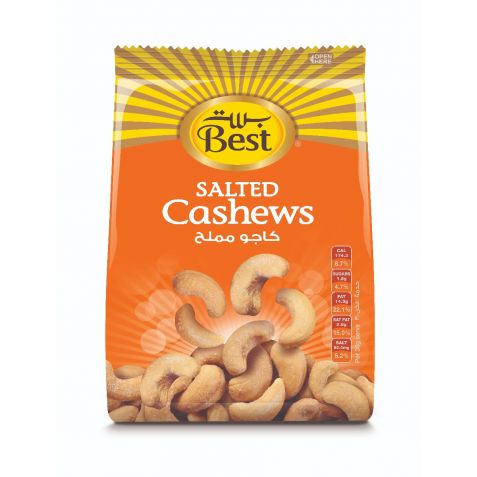 BEST SALTED CASHEWS BAG 300GM Online | Waynik By Safco