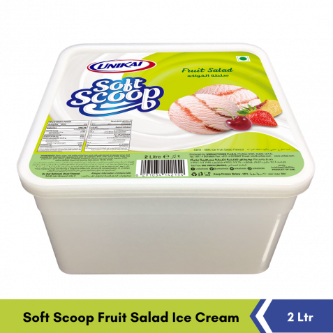 UNIKAI FRUIT SALAD ICE CREAM 2LTR