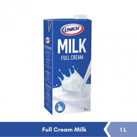 UNIKAI UHT FULL CREAM MILK 1LTR