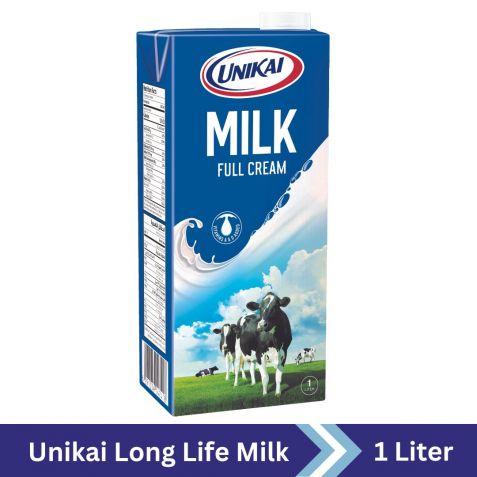 UNIKAI UHT FULL CREAM MILK 1LTR