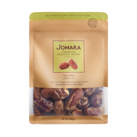 JOMARA ORGANIC SEGAI DATES 400GM Online | Waynik By Safco