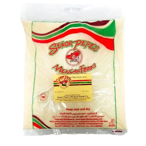 SENOR PEPE'S CORN MASA REGULAR WHITE 1KG Online | Waynik By Safco