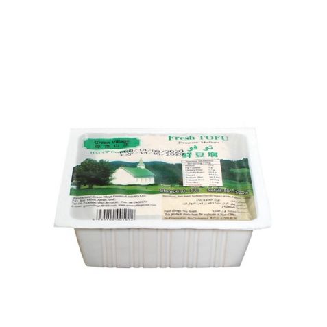 GREEN VILLAGE FRESH TOFU 500GM Online | Waynik By Safco
