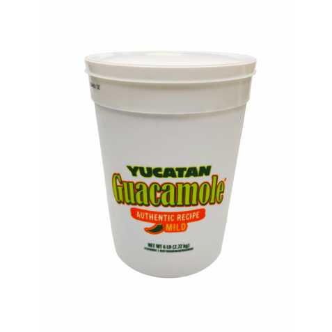 YUCATAN GUACAMOLE (AVOCADO) PULP IN TUB - 6LB Waynik By Safco