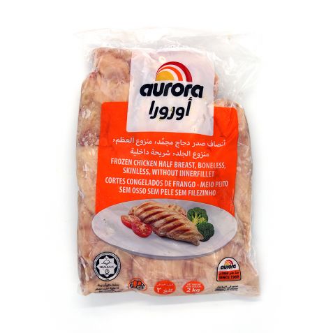 AURORA CHICKEN BREAST B/L S/L(WITHOUT INNERFILLET) 6X2KG