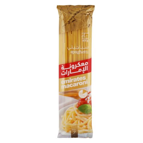 EMIRATES MACARONI SPGHETTI NO.7 400GM Online | Waynik By Safco